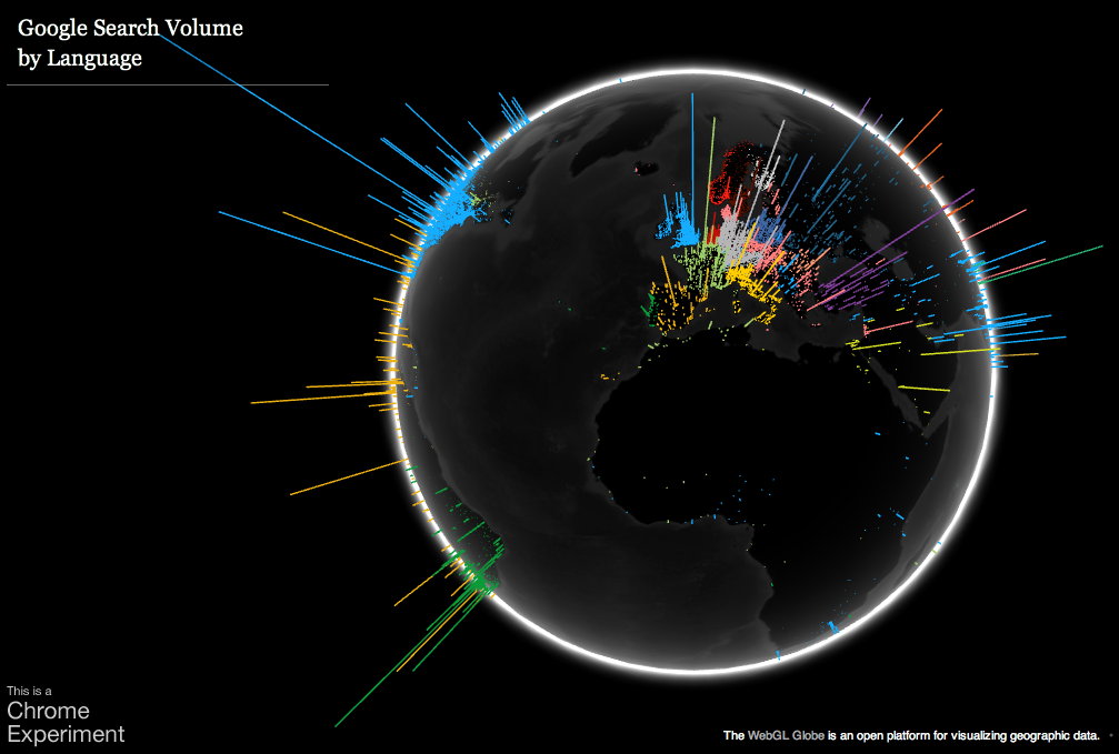Google presenta un mapa de búsquedas en el mundo » Panchosoft Blog